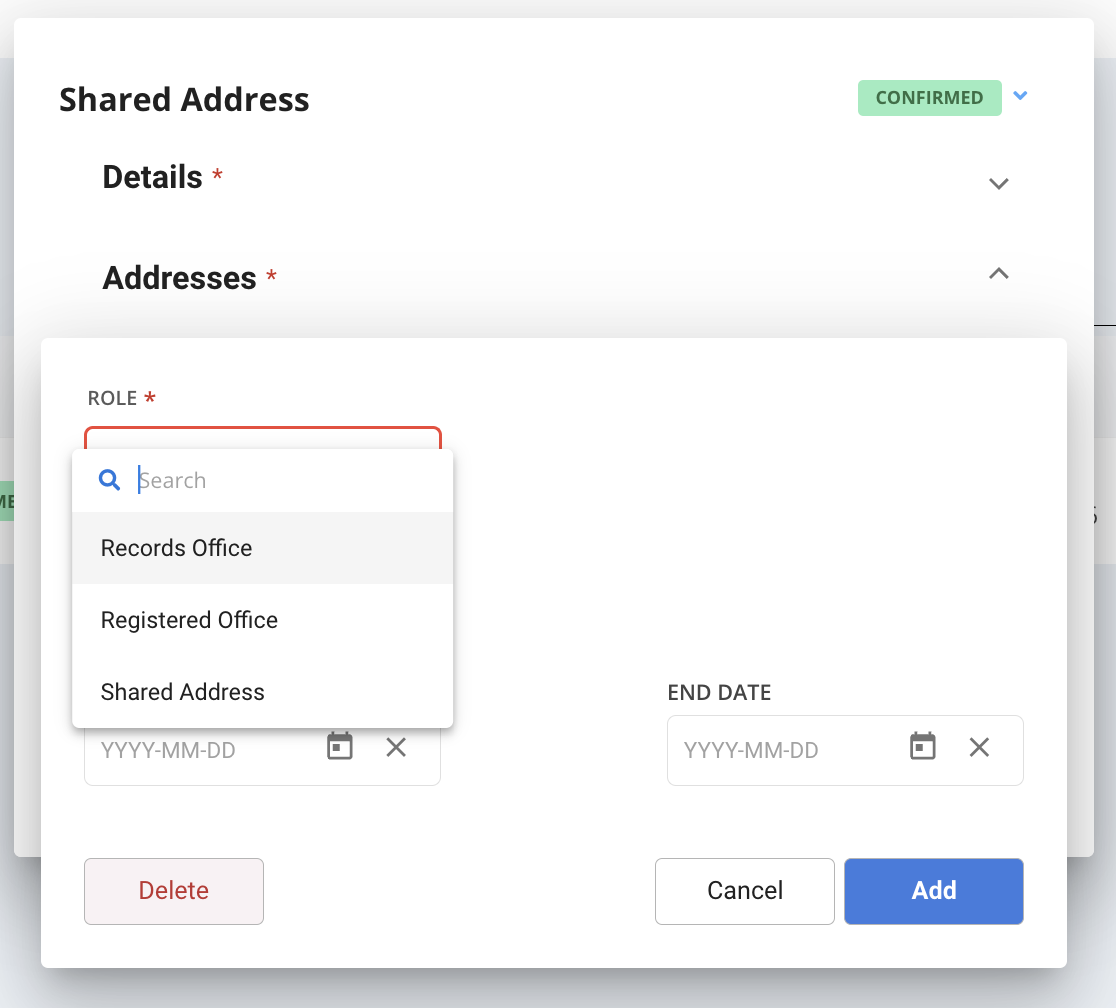 Create a Shared Address – Athennian Help Center